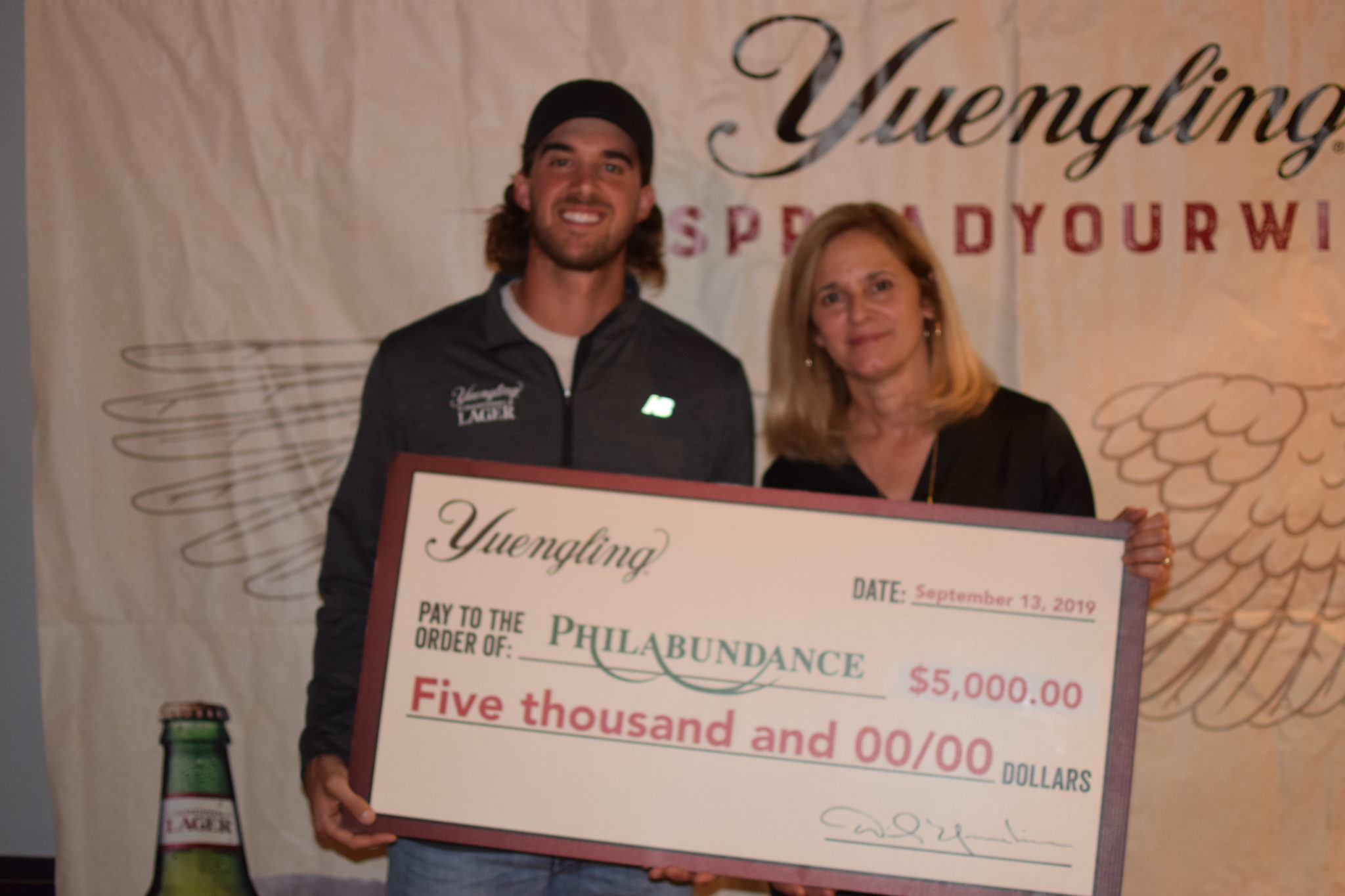 Yuengling and Phillies Pitcher Aaron Nola partner with Philabundance to ...