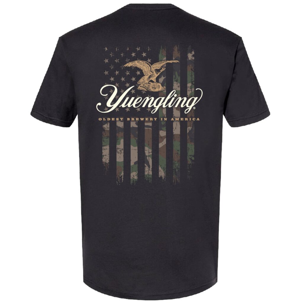 Camo Flag Tee - Yuengling
